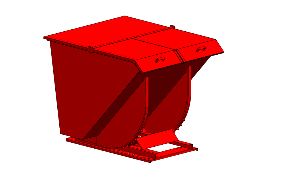 Self Dumping Hoppers - Durable Welded Construction