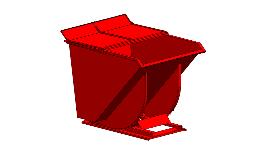 Self Dumping Hoppers - Durable Welded Construction