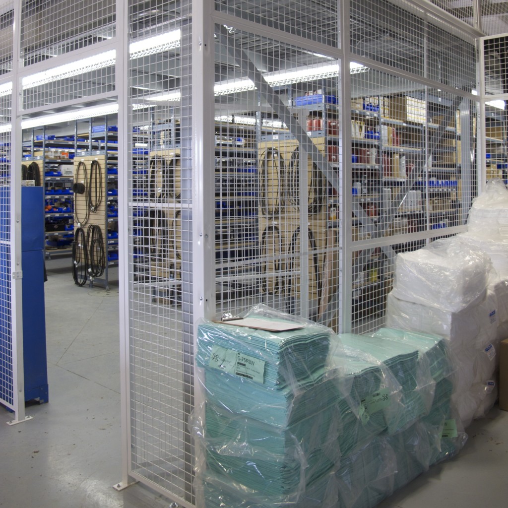 Modular Security Fencing - Ideal for Secure Warehouse Storage