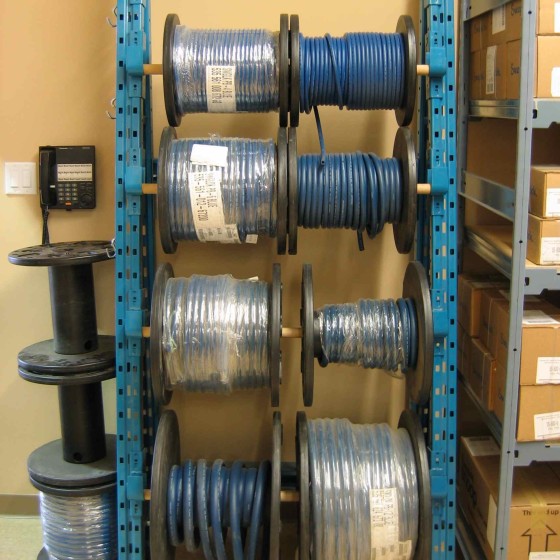 Reel Rack - Accommodates Spool Axles or Pipes up to 2″